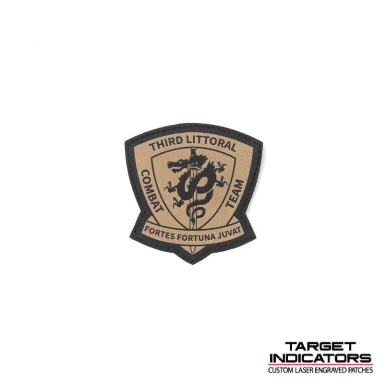 3d Littoral Combat Team (3d LCT) Laser Engraved Patch - Target Indicators
